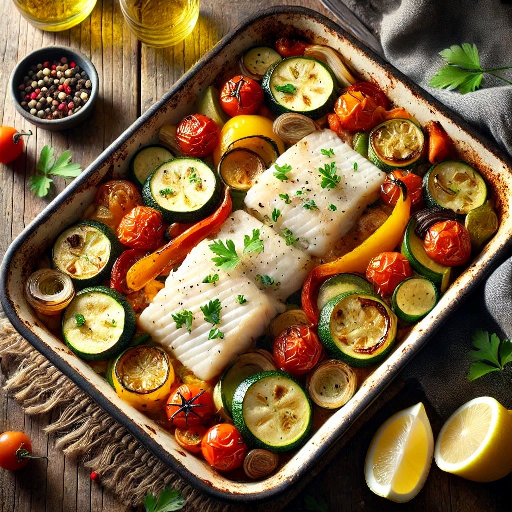Spanish Baked White Fish - Best recipes