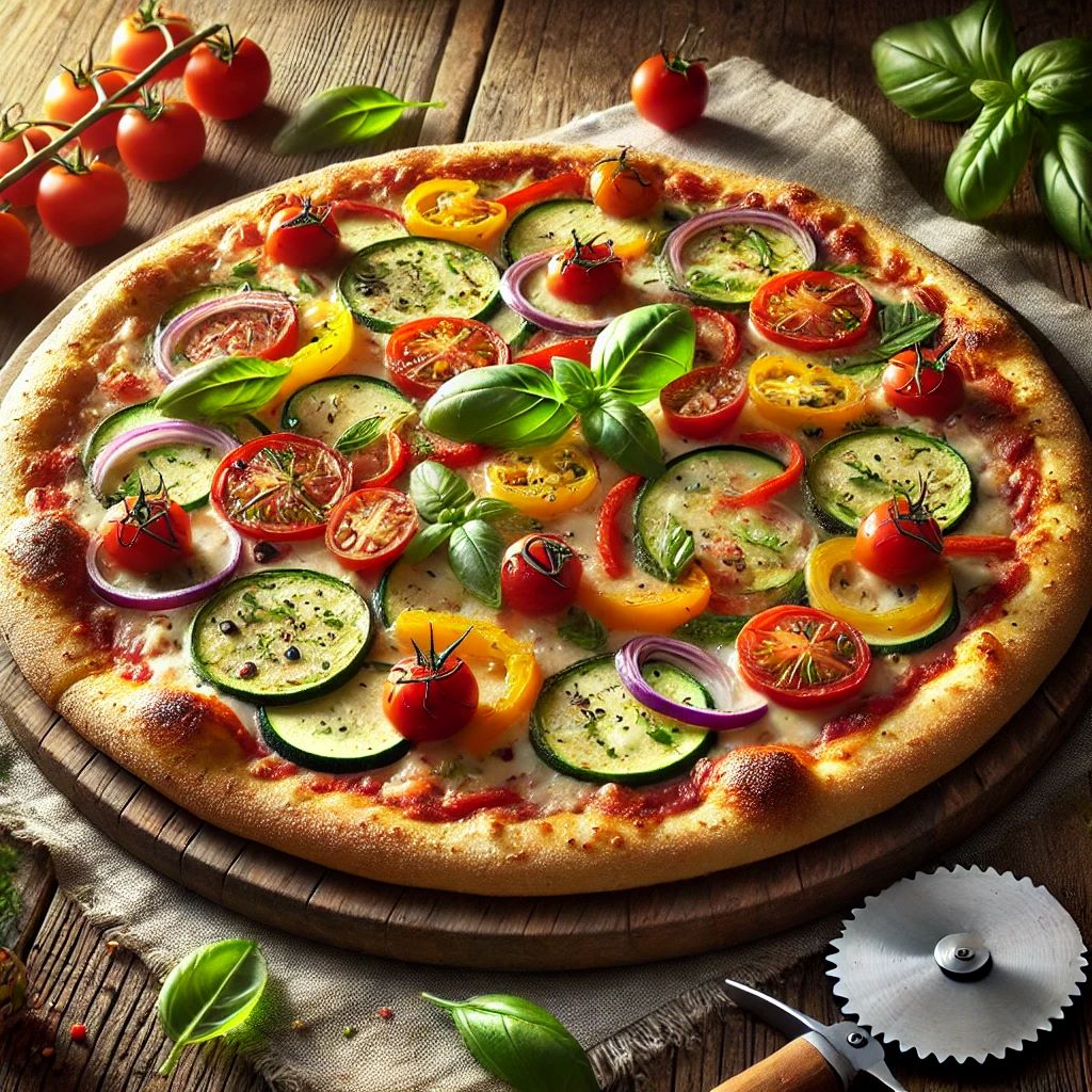 Healthy Veggie Pizza Recipe Modern Recipes - Best recipes