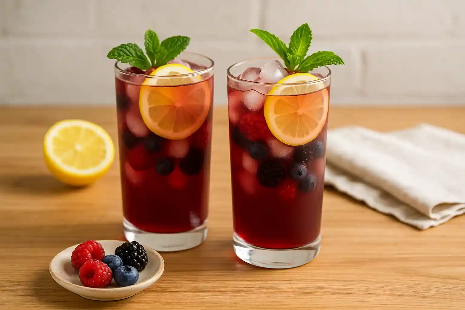 Berry Breeze Mocktail | Refreshing Summer Drink - Best recipes